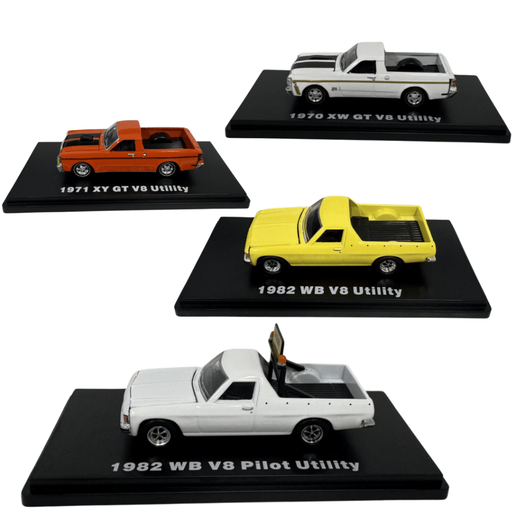 AUSSIE ROAD RAGERS -UTES - COLLECTABLE 1:64 SCALE DIECAST MODEL - Deni ...